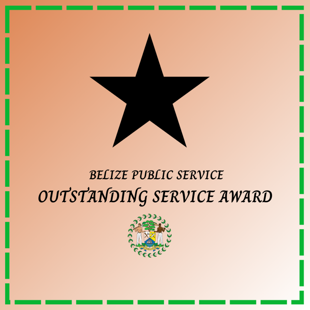 Awards – Belize Public Service – Walk of Recognition